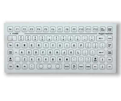 China IP67 85-Key Industrial Membrane Keyboard Antistatic Waterproof Dustproof,Rear Panel Mounted Operating Temperature -40℃ for sale