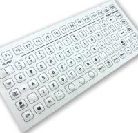 China IP67 waterproof dustproof 85 Keys Industrial Membrane Keyboard Rear Panel Mounted -40℃ for sale