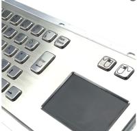 China kiosk Industrial IP65 / IK07 KIOSK Stainless Steel Keyboard Language Support Customization Rear Panel Mounted -40℃ for sale
