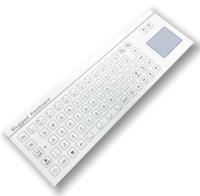 China 69 Keys IP67 Panel Mounted Keyboard Industrial Membrane Keyboard touchpad keyboard F8-TP-B for sale
