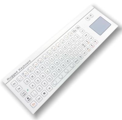China 69 Keys IP67 Panel Mounted Keyboard Industrial Membrane Keyboard touchpad keyboard F8-TP-B for sale
