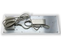China PET Panel Mounted Keyboard Industrial Custom Membrane Keyboard With Touch Pad for sale