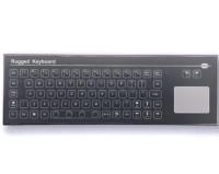 China Maximum Protection & Reliability : IP67/IK07 Rated Explosion-Proof Keyboard with Integrated Touchpad for sale