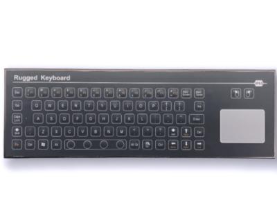 China Maximum Protection & Reliability : IP67/IK07 Rated Explosion-Proof Keyboard with Integrated Touchpad for sale