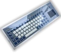 China Industrial Membrane Keyboard with Anti-Vandal Durability, Seamless Sanitary Surface, and Multi-OS Plug-and-Play for sale