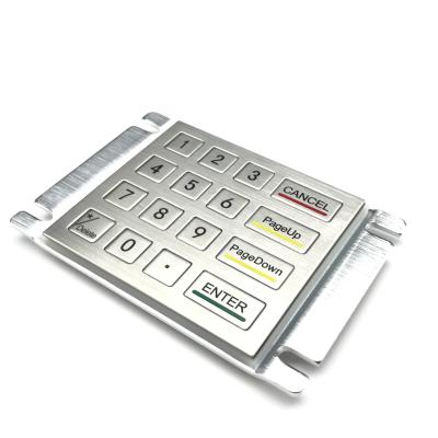 China BEST PRICE Stainless steel Keypad Sealed Grade IP65 USB / RS232 / SCANLINE interface with or without BACKLIT for sale