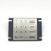 China IP65 Rated Waterproof Metal KeyPad 100mm*91.5mm Size for Industrial Control Applications with backlit for sale