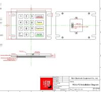 China IP65 Metal KeyPad for Precise and Secure Control in Challenging Environments 100mm*91.5mm for sale