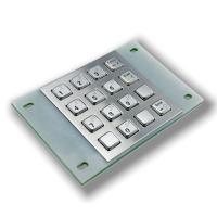 China Reliable Public Interface: 16-Key Stainless Steel Industrial Numeric Keypad with Audible Confirmation and Customizable Illumination for Variable-Light Environments for sale