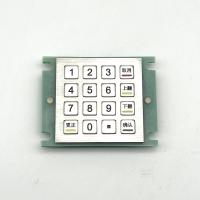 China IP65 Rated Stainless Steel 16-Key Panel Mount Keypad, 60x60 mm, with USB/PS2/RS232 Interfaces and 4x4 Matrix Scanning, Supports Language Customization. for sale