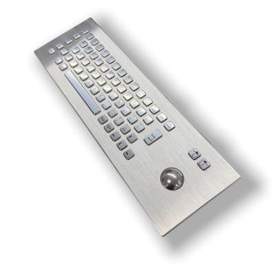 China Industrial Watertight Stainless Steel Keyboard with IP67 Sealed Touchpad – Full-Submersion Proof, Dustproof & Vandal-Resistant for sale