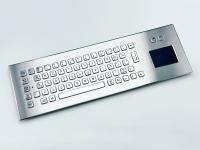 China IP65 IK07 SUS304 Stainless Steel Industrial Keyboard with -40°C to +65°C Extreme Temperature Tolerance for sale