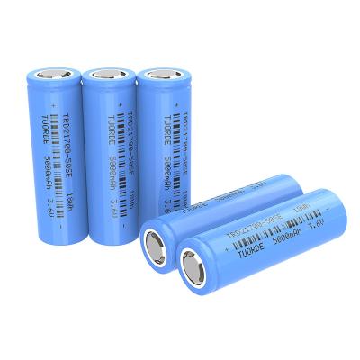China High Capacity Lithium Ion Battery Cell TRD21700-50SE 5000mAh 7C for sale