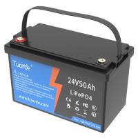 China Dust Resistant Lithium Deep Cycle Battery , 24V 50Ah Deep Cycle Storage Battery for sale
