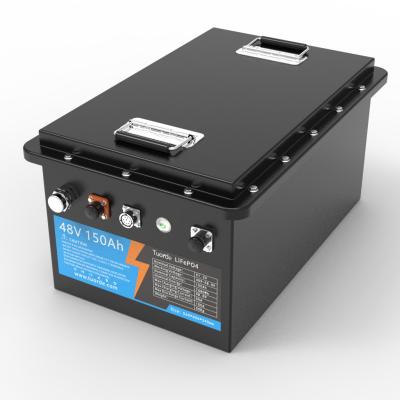 China 48V 51.2V 105Ah Forklift Custom Lithium Battery Packs LiFePO4 Phosphate 5000 Times for sale