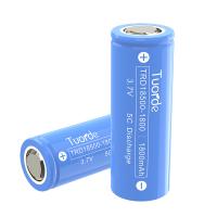 China 18500 Cylindrical Lithium Battery Cell  1800mAh 5C Discharge for sale