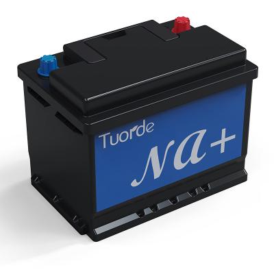 China 12V 60Ah 1300CCA Sodium Ion Car Starter Battery with High Cold Cranking Amps for sale