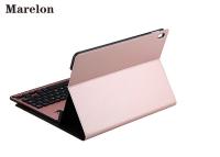 China Pink Aluminium Ipad Air Keyboard Case , Stand PU Case Cover 10m Work Distance for sale