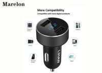 China Intelligent Android Car Charger / Iphone Car Adapter Against Short Circuiting for sale