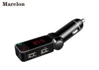 China Professional Grade Bluetooth Car Charger Full Frequency FM Transmitter for sale