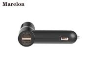 China Digital Display Bluetooth Car Charger 360 Independent Volume Control for sale