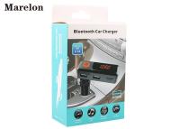 China Hands - Free Automotive Bluetooth Car Charger MP3 Player With AUX Line Out for sale