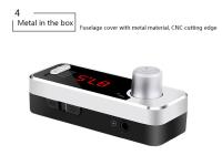 China LED Display Screen Bluetooth Car Charger Adapter Micro SD Card Slot BT Mode Switch for sale