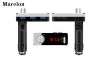 China LED Display Screen Bluetooth Car Charger Adapter Micro SD Card Slot BT Mode Switch for sale