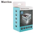 China Music Player Bluetooth Car Charger / 3 USB Charger With Full FM Frequency for sale
