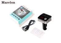 China 3 Usb Port Bluetooth Car Charger Automatic Power - Off Memory With FM Radio for sale