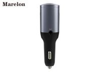 China Two Way Plug Bluetooth USB Car Charger Handsfree Car Kit Bluetooth Headset for sale