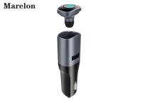 China Two Way Plug Bluetooth USB Car Charger Handsfree Car Kit Bluetooth Headset for sale