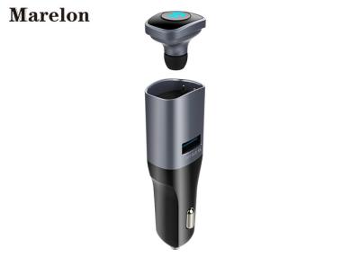 China Two Way Plug Bluetooth USB Car Charger Handsfree Car Kit Bluetooth Headset for sale