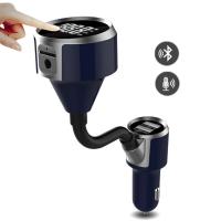 China LCD Display Bluetooth Car Charger Transmitter MP3 Player 20Hz - 20Khz for sale