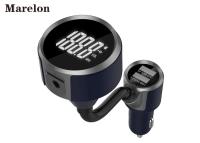 China LCD Display Bluetooth Car Charger Transmitter MP3 Player 20Hz - 20Khz for sale