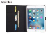 China Flip Foldable Cover Ipad Air 2 Leather Case Microfiber Anti - Dirty Lining for sale