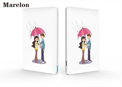 China High Transfer Efficiency Slim Power Bank Smart Capacity Display With Cable for sale