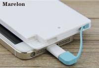 China High Transfer Efficiency Slim Power Bank Smart Capacity Display With Cable for sale