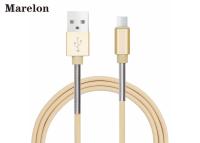 China Half Spring Durable Data Transfer Cable , 1M Mobile Phone Cables For Xiaomi for sale