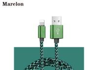 China Original 8 Pin USB Data Cable , Iphone Charging Cable Plug Twist Line for sale