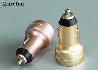 China Metal Car Phone Charger Aluminium Alloy Material With Intelligent LED Display for sale