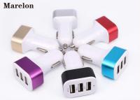 China Data Transfer USB Car Charger / Mobile Phone Charger Prevent Short Circuit for sale