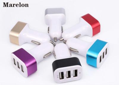 China Data Transfer USB Car Charger / Mobile Phone Charger Prevent Short Circuit for sale
