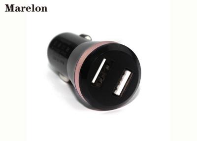 China Portable Mini USB Car Charger Dual USB Port For Mobile Phone Charging for sale