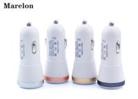 China Portable Mini USB Car Charger Dual USB Port For Mobile Phone Charging for sale