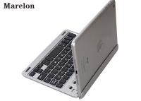 China Silver Folding Ipad Air Keyboard Case / PU Leather Case ABS Bottom Material for sale