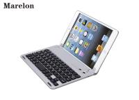China Silver Folding Ipad Air Keyboard Case / PU Leather Case ABS Bottom Material for sale
