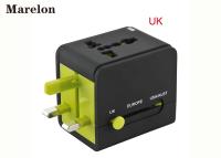 China Global Travel Power Adapter, Dual USB Travel Adapter Built In 6A Fuse Safeguard Devices for Corporate Gifts for sale