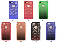 China Gradient Color TPU Phone Case Hybrid Protective 4.7 Inches For Iphone 7 for sale