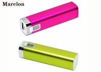 China 1 USB Port Mobile Power Supply / Portable USB Battery Aluminium Alloy Material for sale